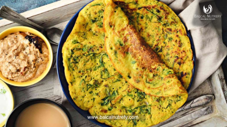 Dal and Dalia Cheela / Pancake | Protein Rich Recipe - Knot Bot